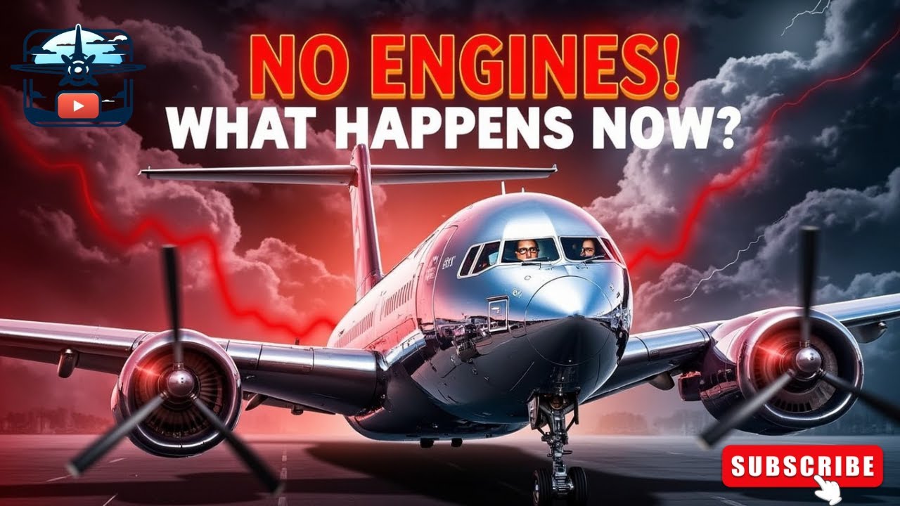 ⚠️ What Really Happens if a Plane Loses Both Engines Mid-Flight? The ...