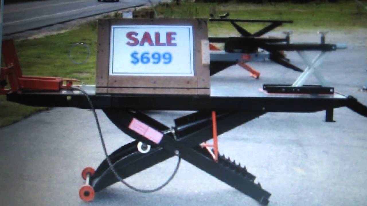 PRO 1200 Motorcycle Lift A Rugged and Durable Li - YouTube