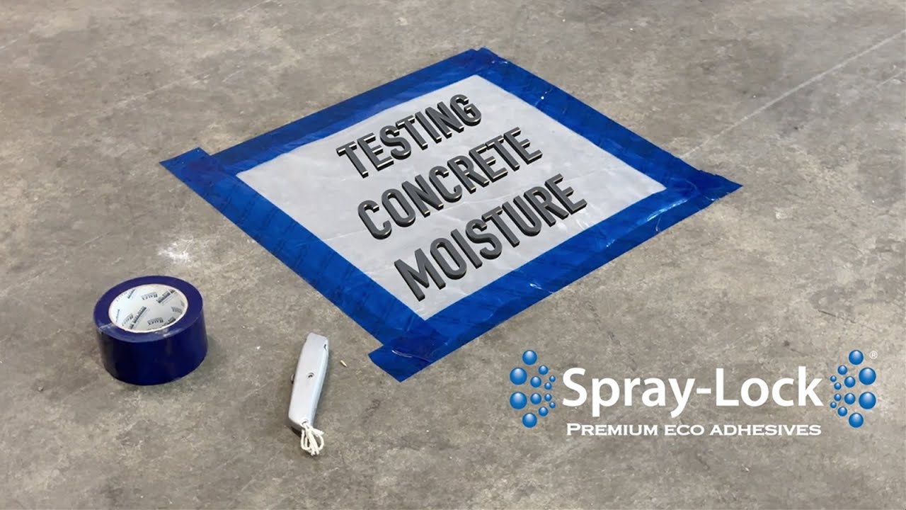 Testing Concrete Moisture - YouTube