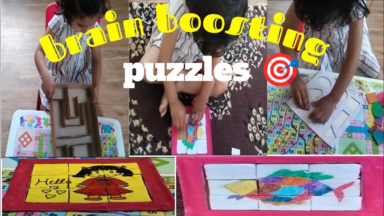 Brain boosting puzzles||age 2.5 to 4 years|| - YouTube