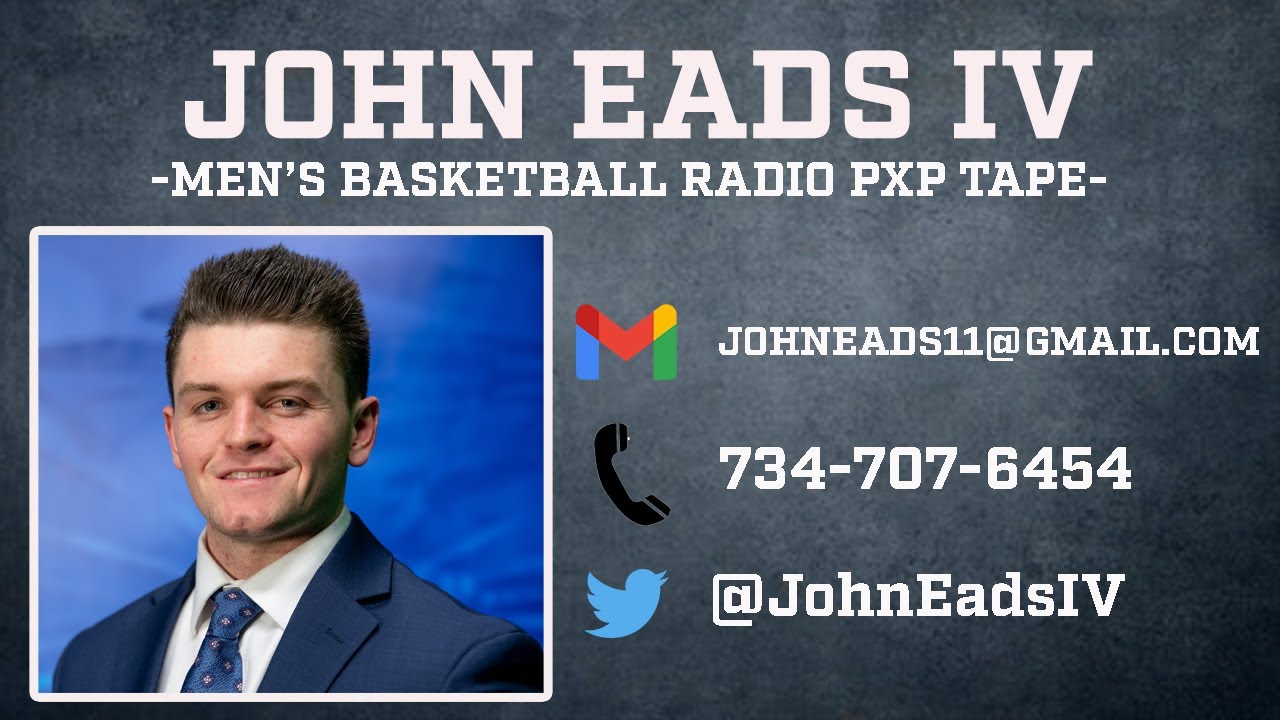 John Eads Men's Basketball Radio Play-by-Play Sample | Syracuse vs ...
