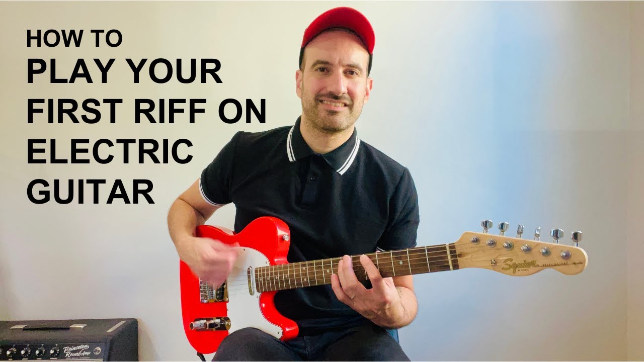 How to Play Your First Riff on Electric Guitar - YouTube