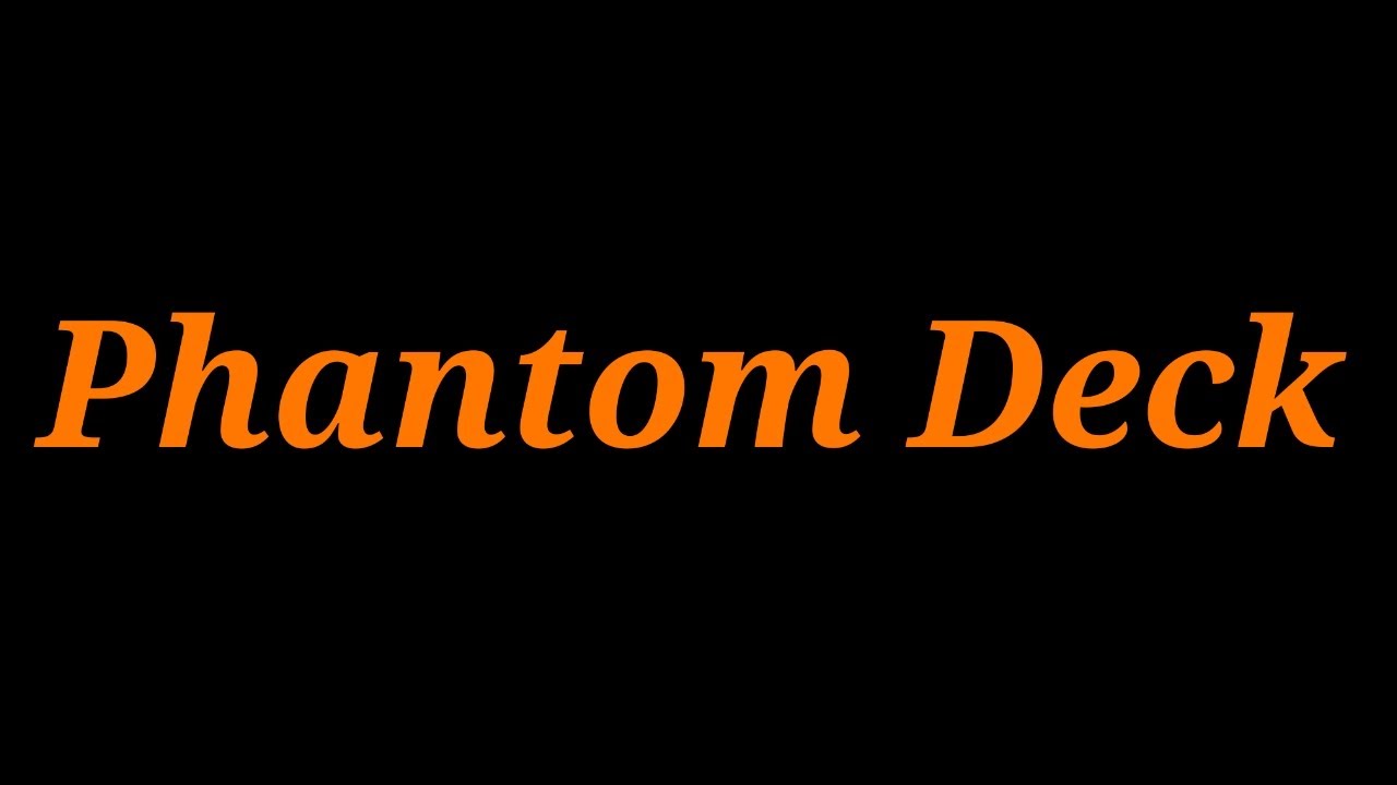 Phantom Deck | TMC - Tienda de Magia Cali - YouTube