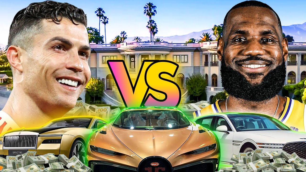 Cristiano Ronaldo vs NBA Lebron James: Net Worth and Luxurious ...