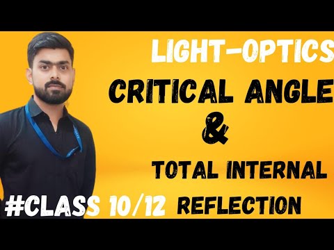 Physics Lectures on Optics Part :- 3 || Critical Angle and Total ...