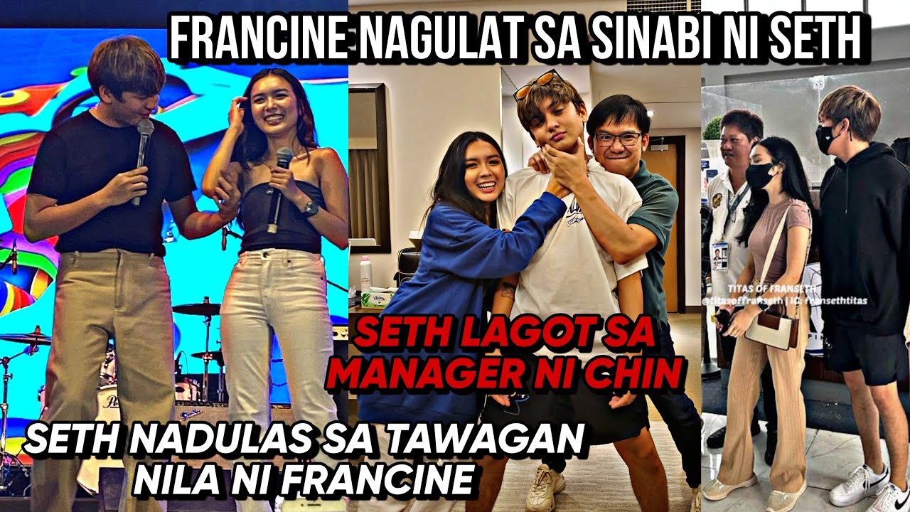 SETH FEDELIN nadulas sa TAWAGAN nila ni FRANCINE / CHIN nagulat sa ...