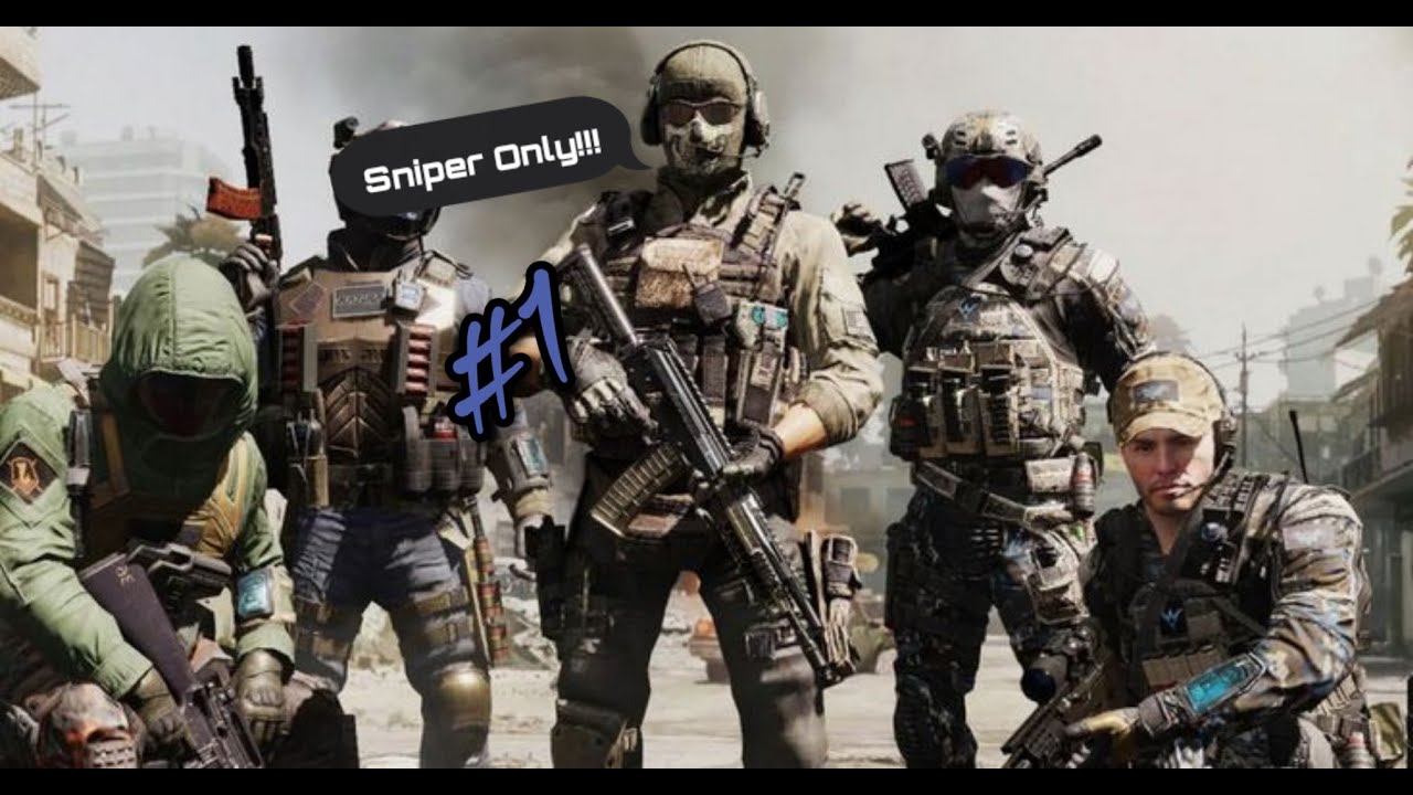 Call of Duty | Sniper only #1 - YouTube