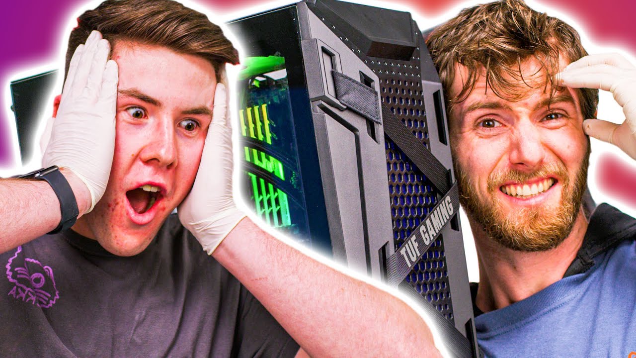 The Gaming PC we built for him is AMAZING - ROG Rig Reboot 2020 - YouTube