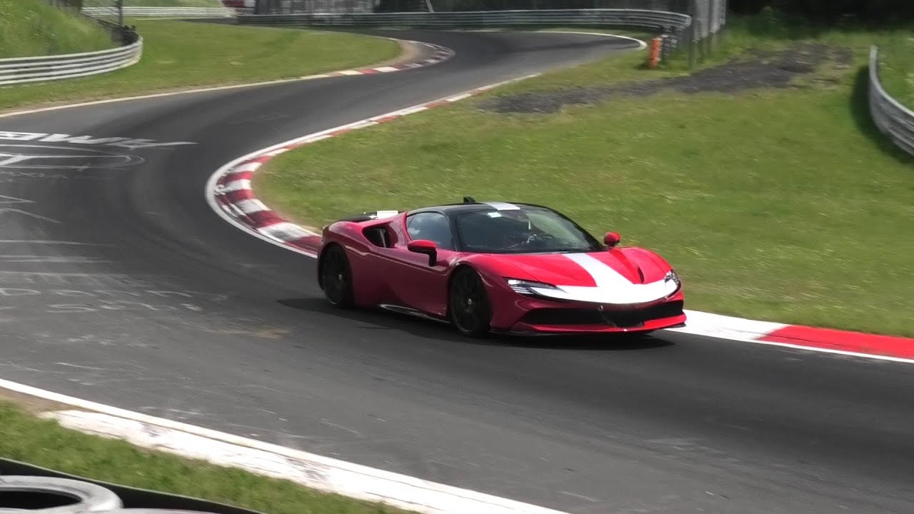 Ferrari SF90 testing HARD on the Nurburgring | GOING FOR A LAP RECORD ...