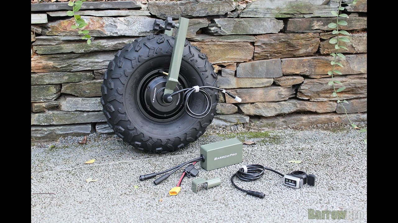 BarrowPro Electric Carp Barrow Conversion Kit for Carp Porter Fox Nash ...