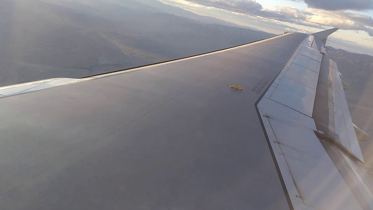 Flaps and slats deployed. - YouTube