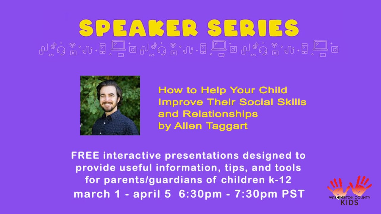 2023 Parent Speaker Series #2:How to Help Your Child Improve Their ...