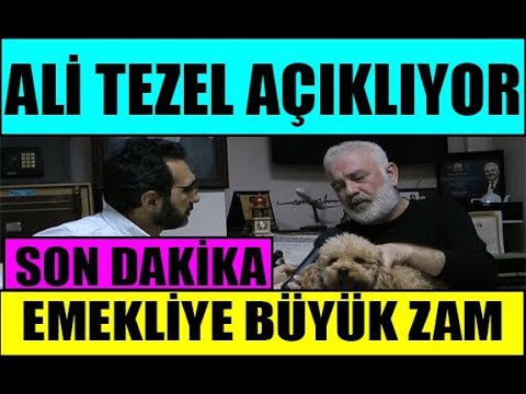 Ali Tezel emekli sorularını cevaplıyor! İntibak Yasası Temmuz zammı 2478 TL'nin altında maaş alanlar
