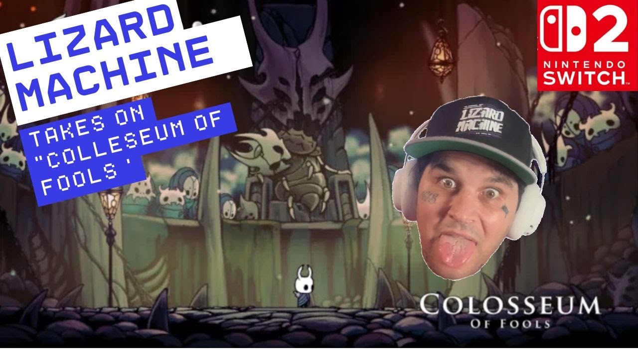 Lizard_Machine UNLEASHED in Hollow Knight's "Colosseum of Fools" - YouTube