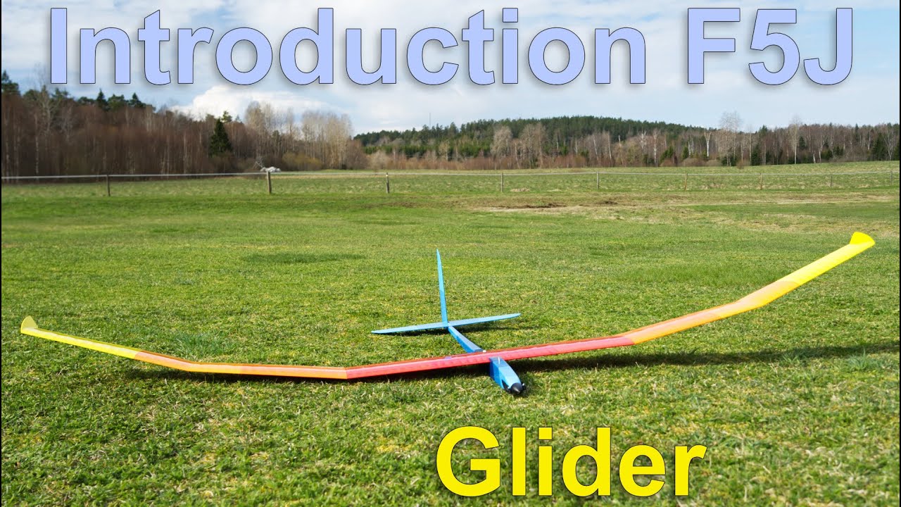 Kit build and flight - IntroductionF5J RC glider - YouTube