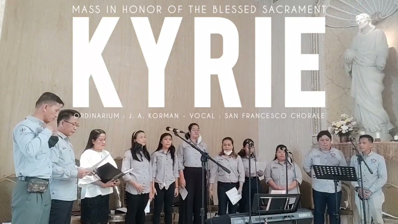 KYRIE | Ordinarium Misa Korman - YouTube