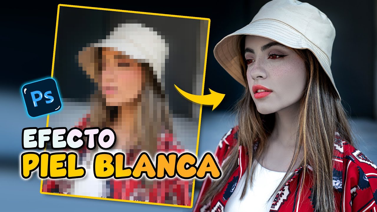 Efecto TWILIGHT: piel blanca en tus fotos con PHOTOSHOP - YouTube