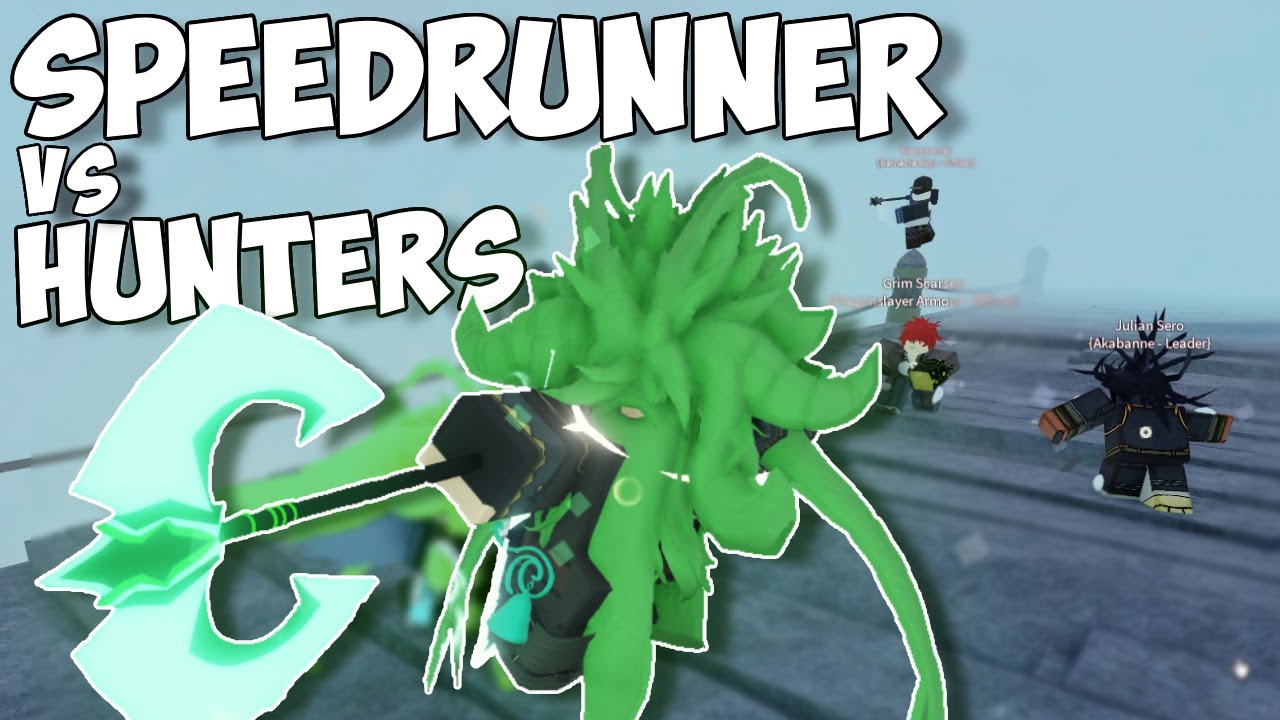Deepwoken Speedrunner VS 3 Hunters (Ft. Vert, Slintyy, Dizzle) - YouTube