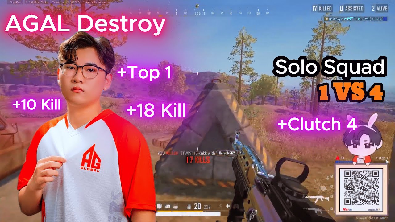 PUBG AGAL Destroy | Không Cần Nói Nhiều, Kĩ Năng Đã Lên Tiếng ...