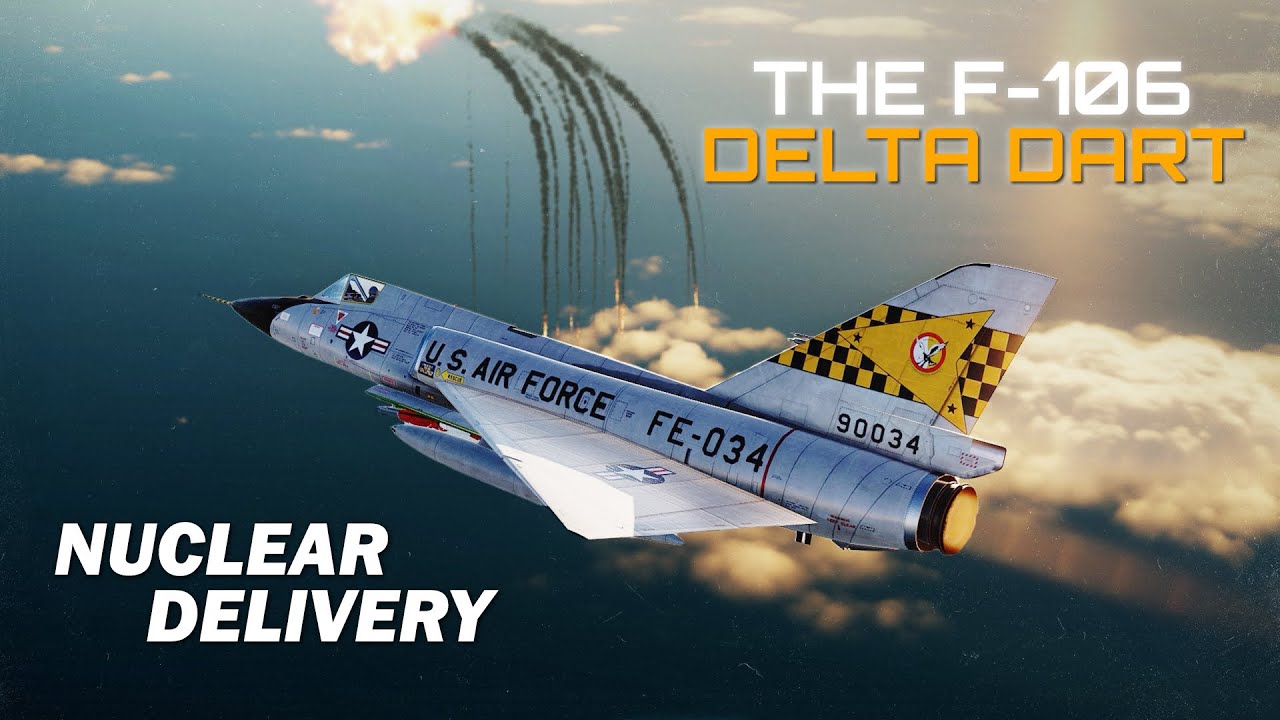 This Interceptor has a Nuke! | DCS VSN F-106 Delta Dart Mod First Look ...