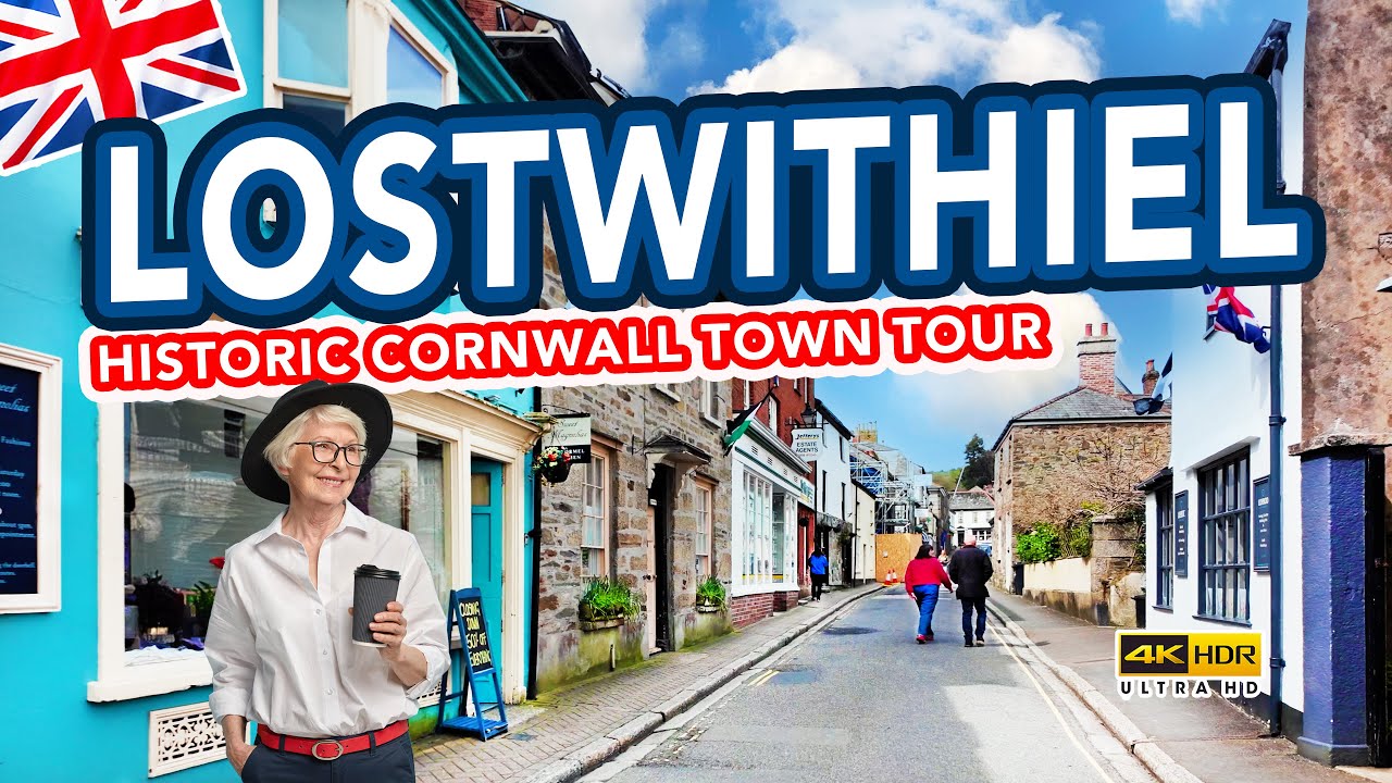 LOSTWITHIEL CORNWALL | A tour of Cornwall's most historic town - YouTube