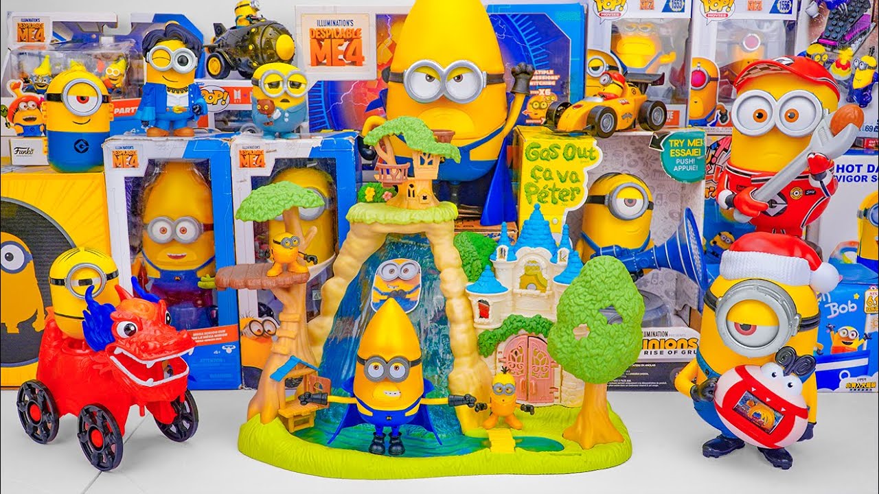 99 Minutes of Satisfying ASMR Unboxing | Adorable Minions Secret Forest ...