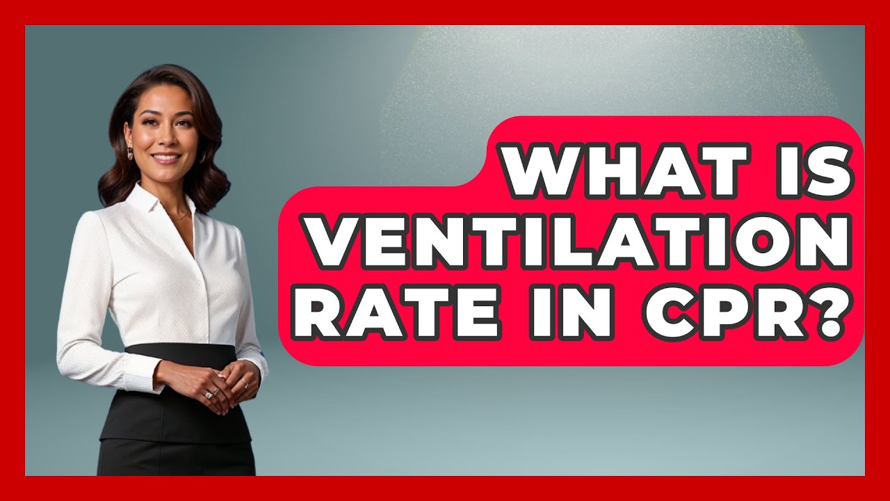 What Is Ventilation Rate In CPR? - First Response Medicine - YouTube