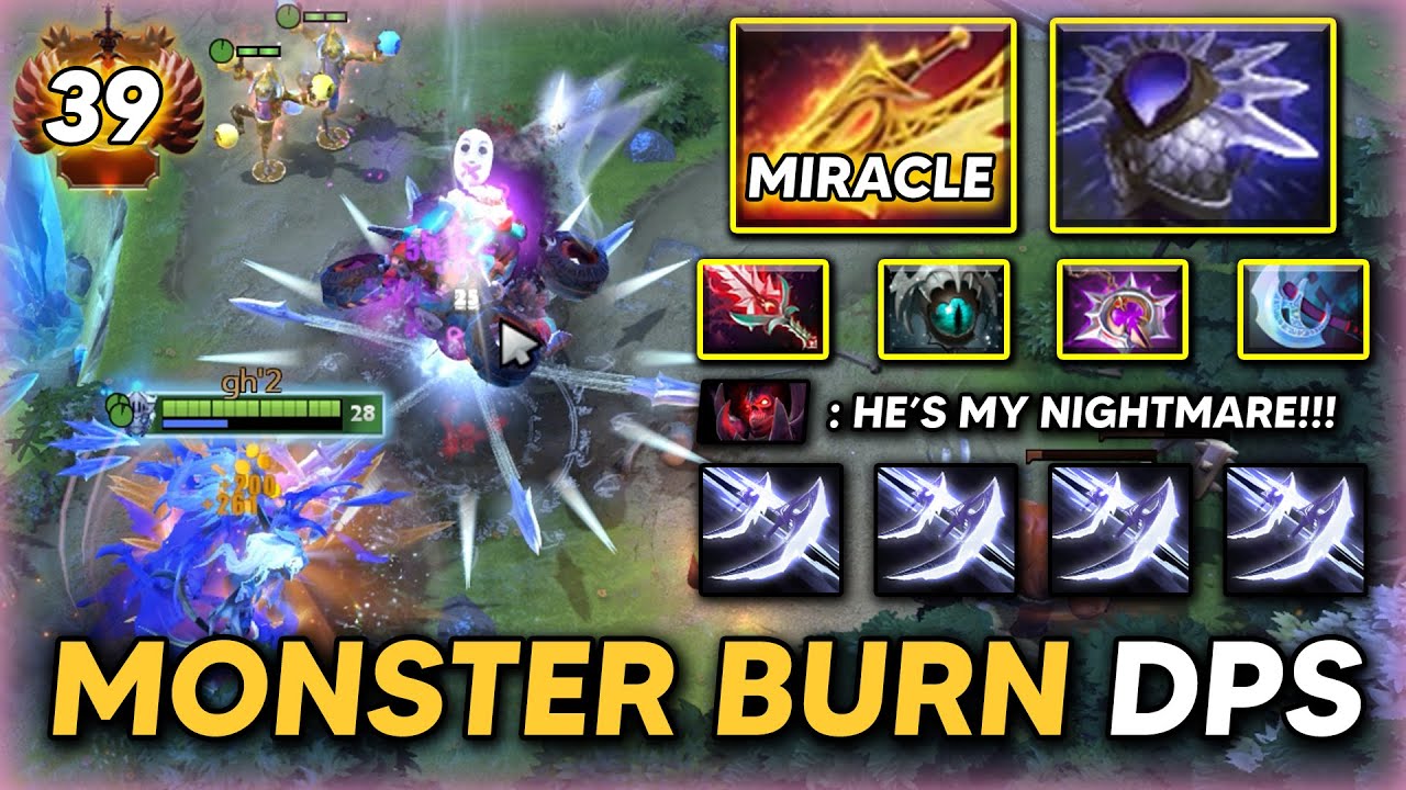 MONSTER BURN DPS CARRY By MiracleGOD Spectre With Blade Mail + Radiance ...