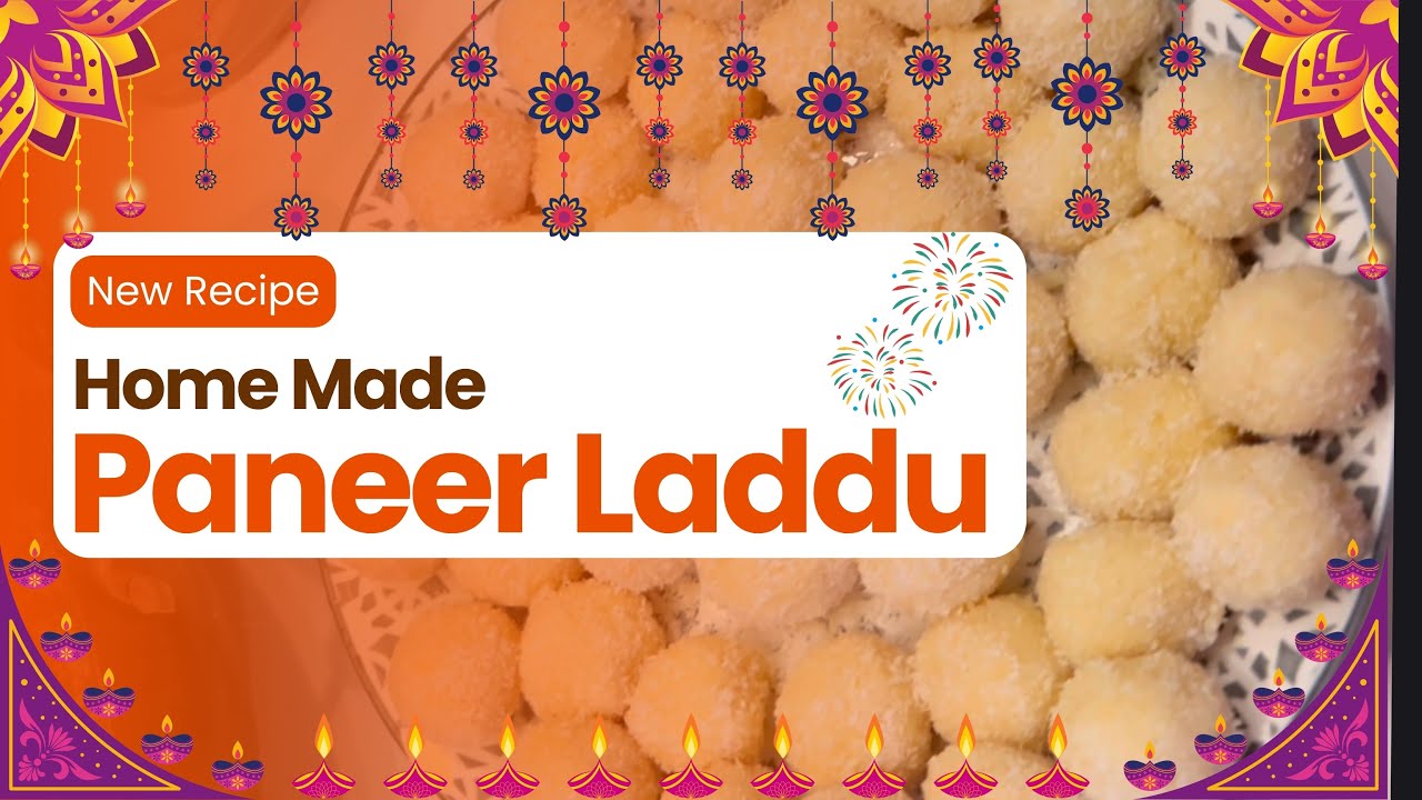 Paneer Laddu Recipe | Malai Ladoo | Indian Sweet Recipe | 🪔Diwali ...