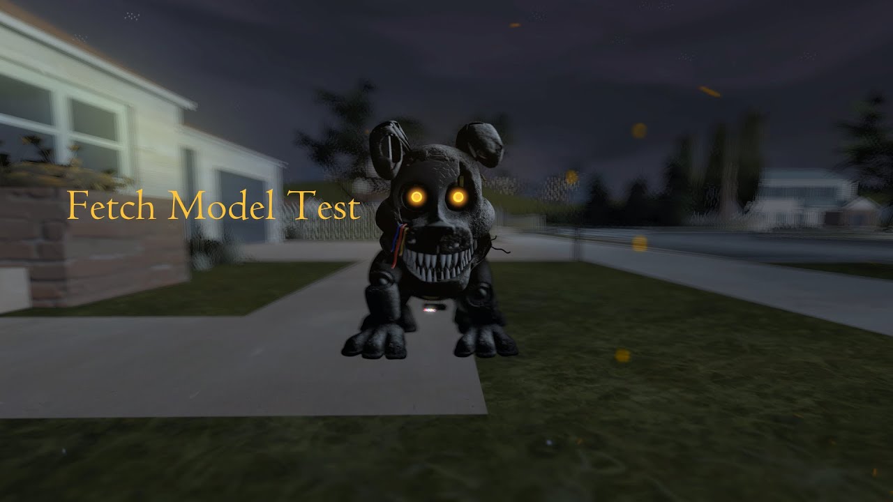 Fetch Model Test (SFM/FNAF) - YouTube