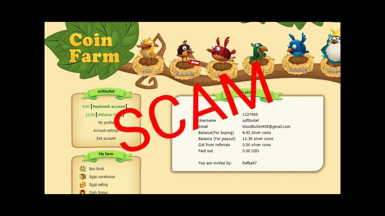 COIN FARM ES UNA GRAN ESTAFA - COIN FARM SCAM - YouTube