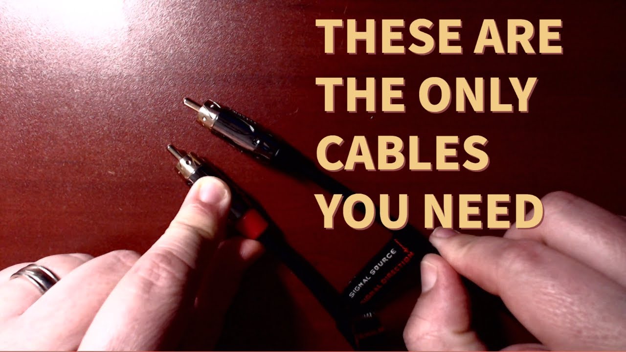 These Are the Only Cables You Need - YouTube