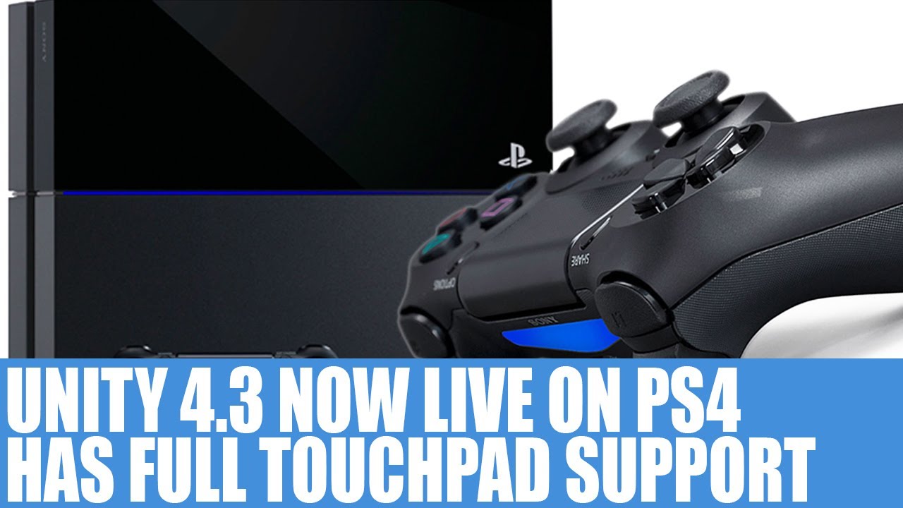 Binary News - Unity 4.3 Released For PS4 Playstation 4 - Full Dualshock ...