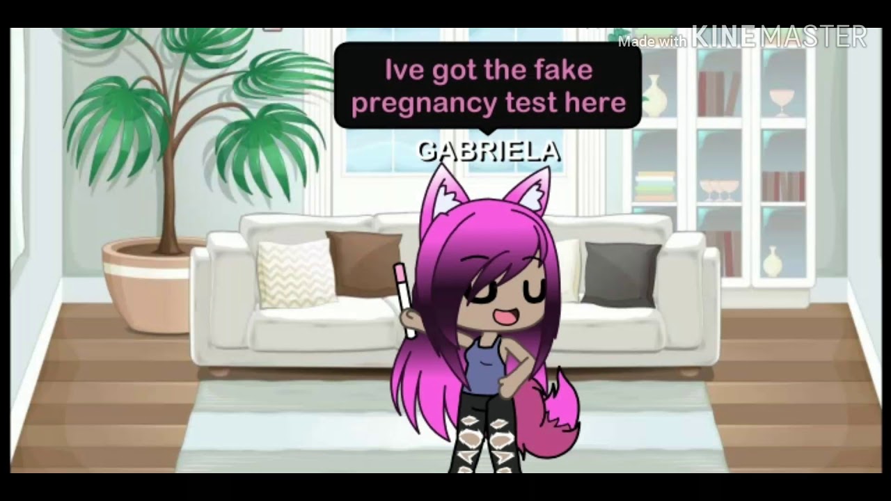 Pregnant prank on FIANCE //with a plot twist //gacha life // - YouTube