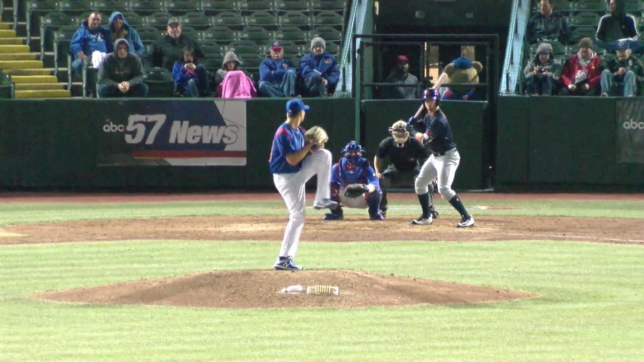 Cubs walk-off for the first time this season over Bowling Green - YouTube