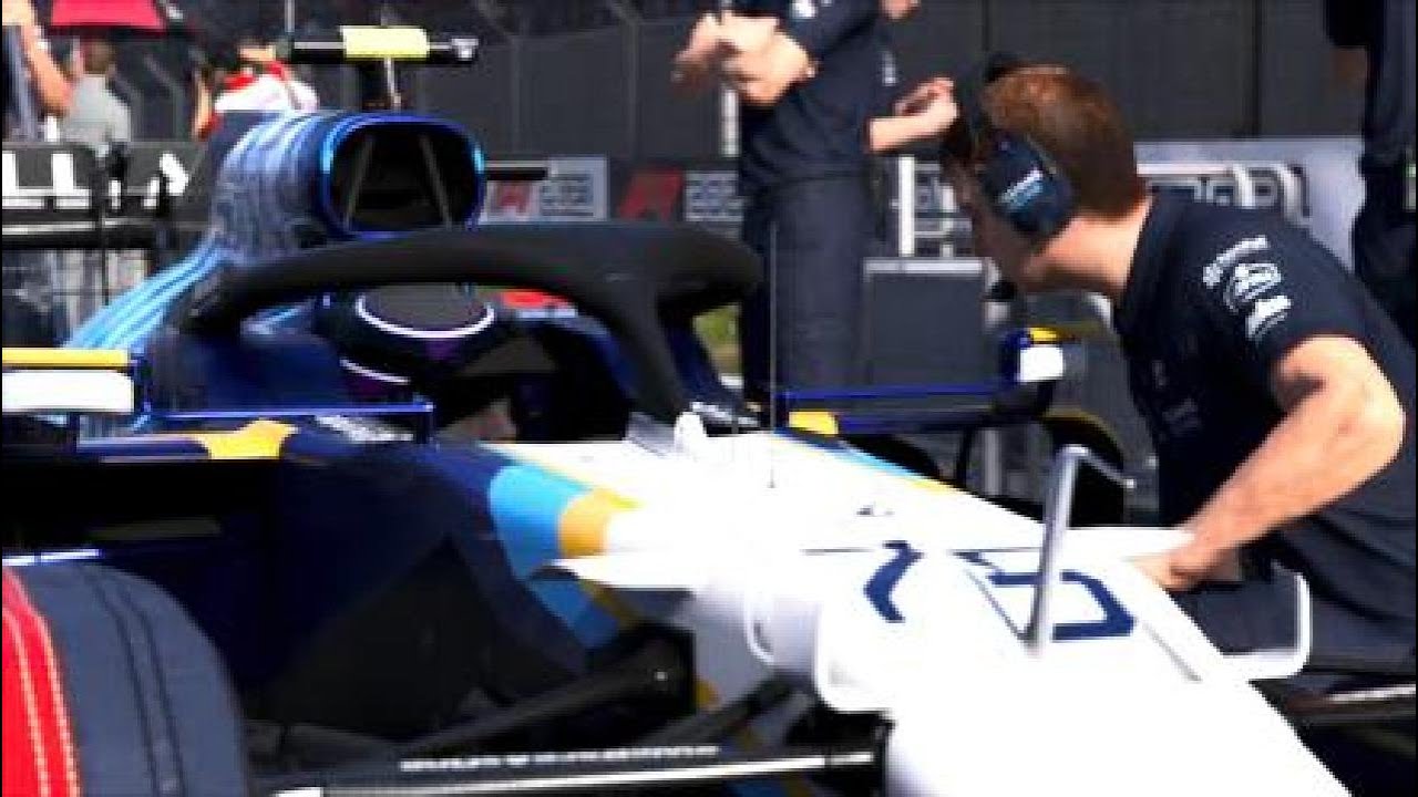 F121 Williams Austria Race - YouTube
