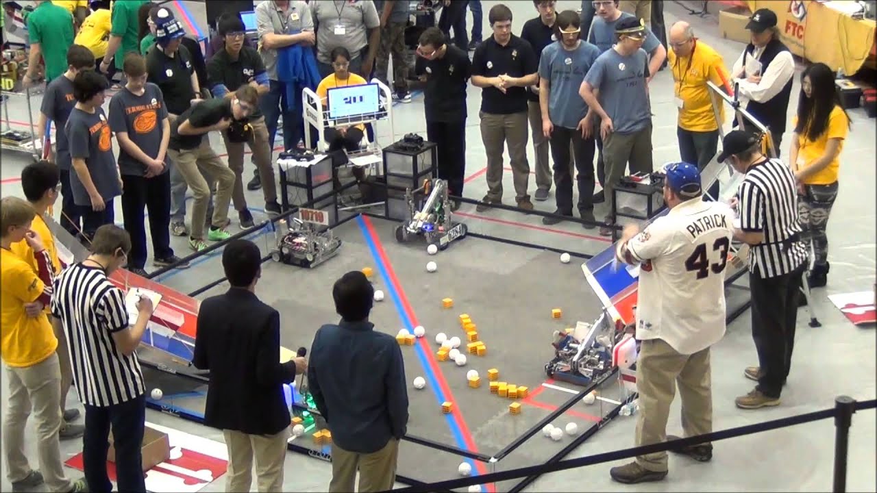 7393 Qual Match 1 -- FIRST Tech Challenge 2016 Maryland Championships ...