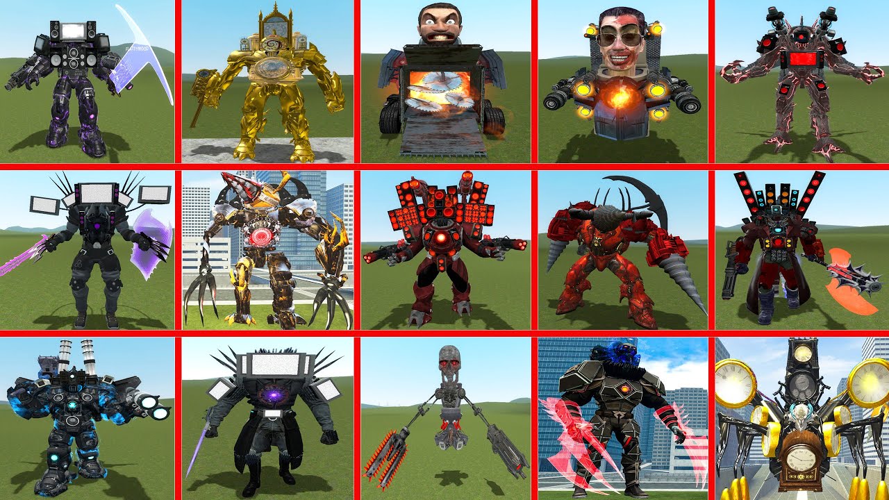 NEW TRI-TITAN SKIBIDI TOULET VS TITANS VIRLANCE AND TOILET EPEROR IN ...