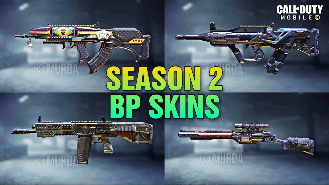 Season 2 Battle Pass *EPIC* Gun Skins Gameplay COD Mobile ! CODM Season ...