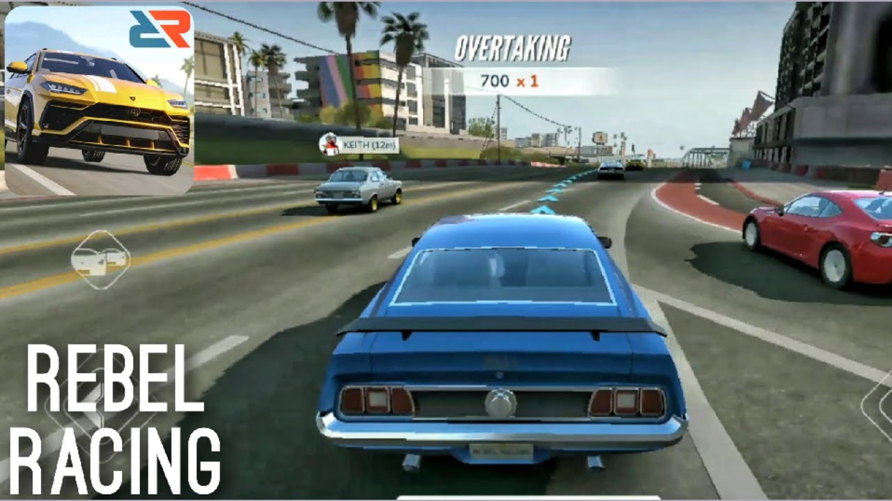 Rebel Racing Gameplay for Android - New Car Racing Gameplay - YouTube