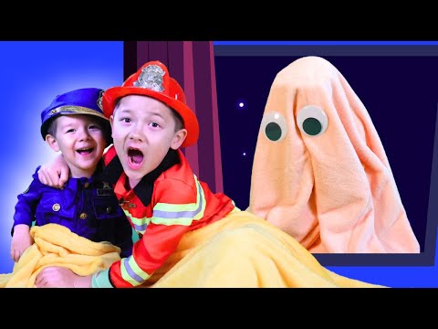 Fireman Policeman Doctor I Can't Sleep Story with Baby Rainbow Ghost