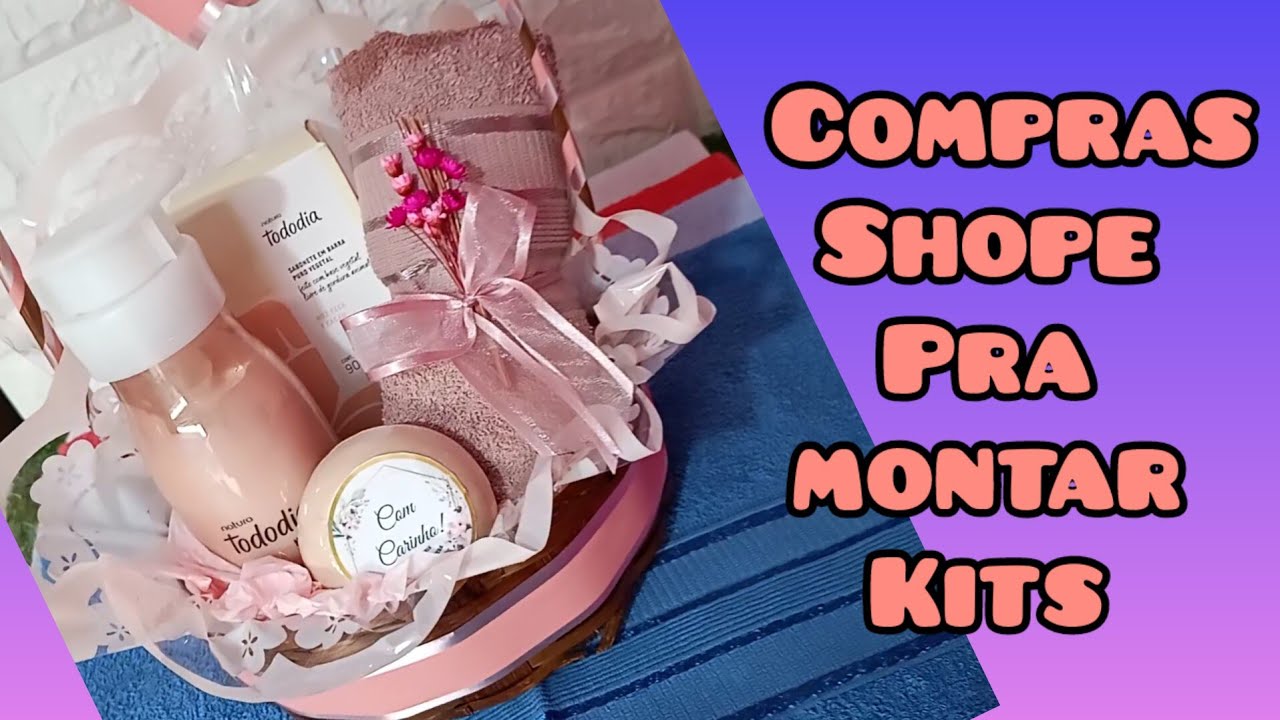 Compras da shope para montar kits e organizar estoque - YouTube