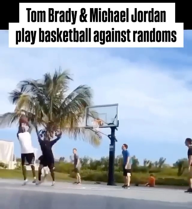 MICHAEL JORDAN AT 52 PLAYING BASKETBALL AGAINST RANDOMS!!! MIKE STILL TALKING THAT TALK ...