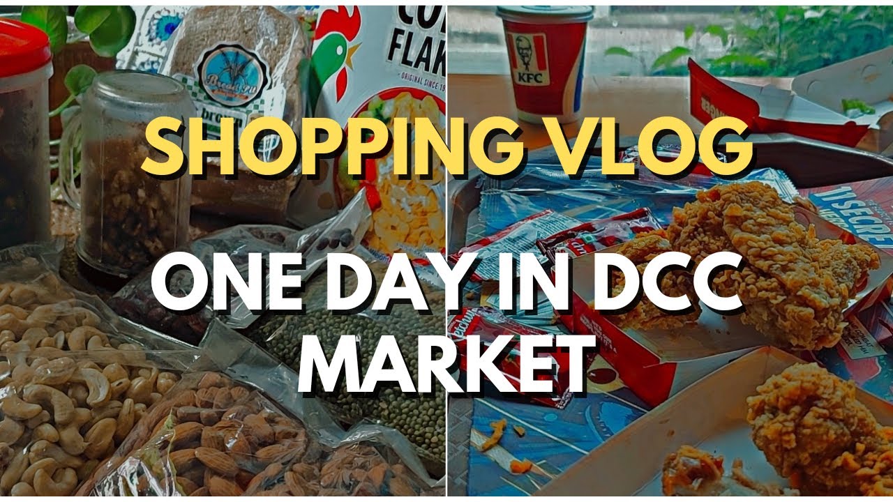 Gulshan DCC Market Shopping Vlog | বাজেট এর মধ্যে কিছু পাওয়া যায় ...