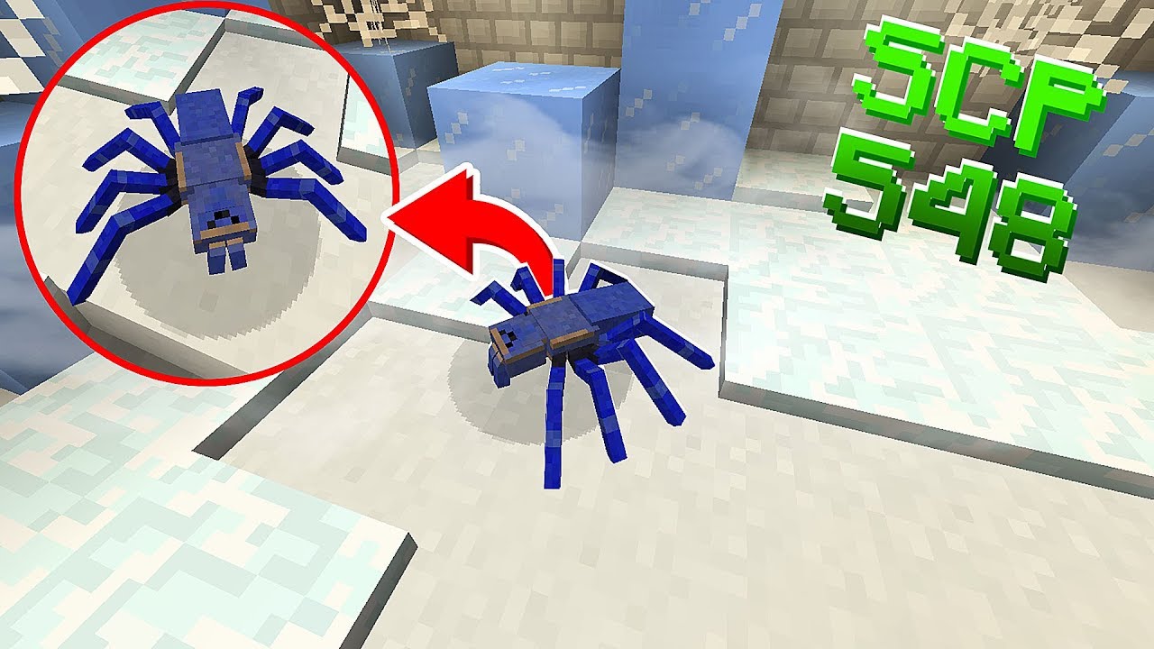Minecraft: SCP 548: A TARANTULA CONGELADA! - SCP ‹ DONAT3LO › - YouTube