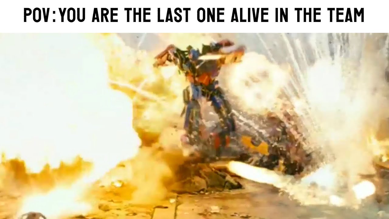 POV: You are The Last one Alive in The team - YouTube