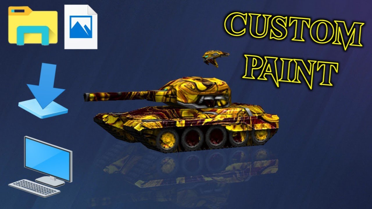 Custom Paint Trick In Tanki Online | 100% WORKING AND REAL - YouTube