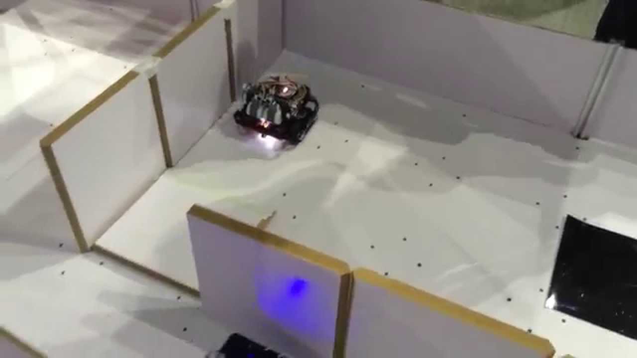 Robocup 2015 Rescue Maze Superteam Run 1/2 - YouTube