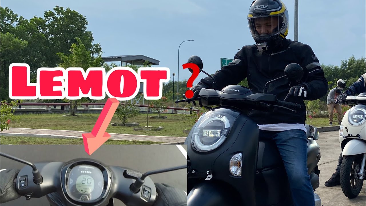 Lemot Ngempos ⁉️ Test Ride New Scoopy 2025 - YouTube