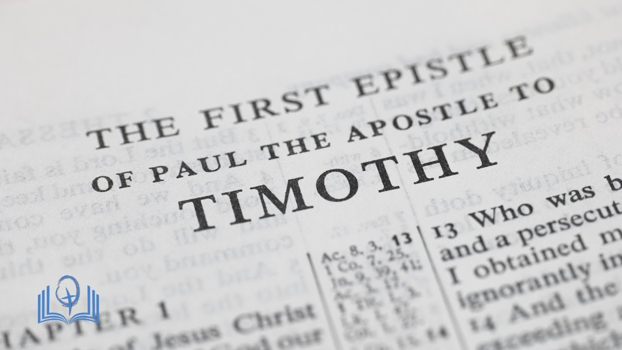The Study of First Timothy - Part 13 - 1 Timothy 4 - Bro Tom Gonderman ...